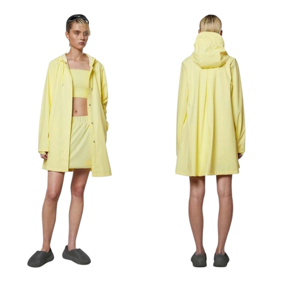 Rains | Jackets & Coats | Rains Jacket Aline Womens Straw Yellow ...